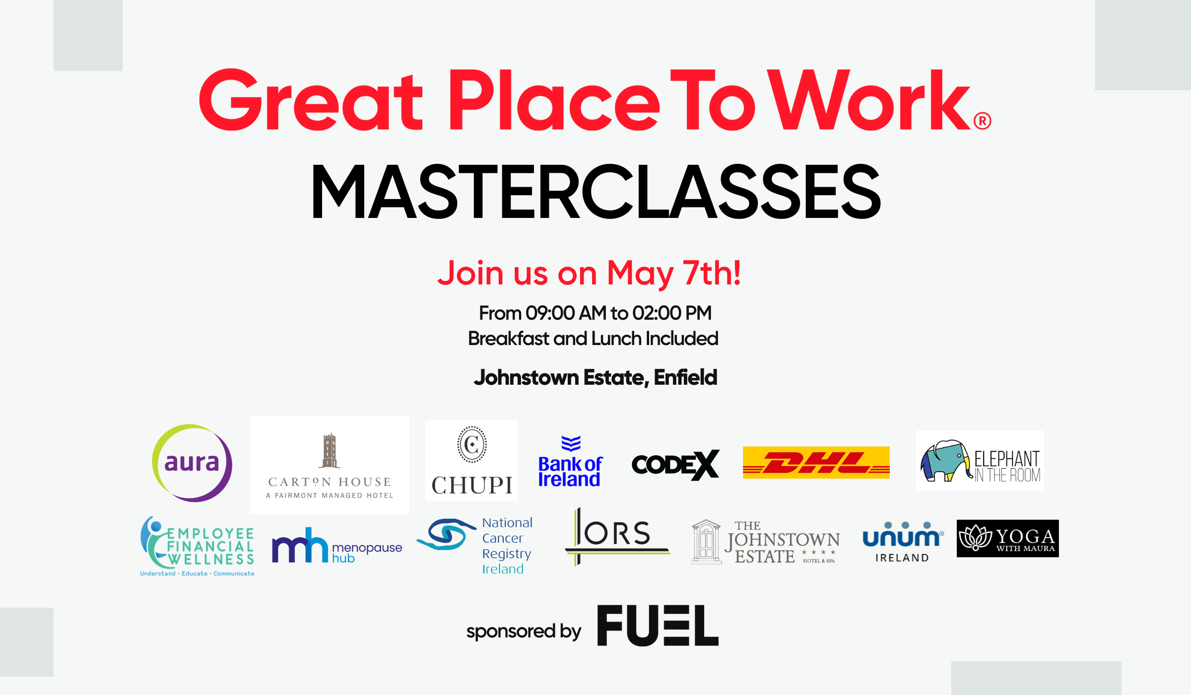 Register for the Great Place to Work Masterclasses 2025!